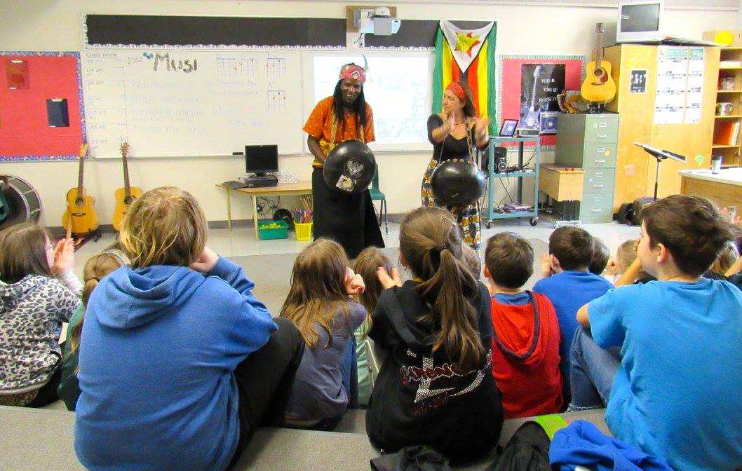 Artists in Residence at Colwood Elementary School • Mbira Spirit